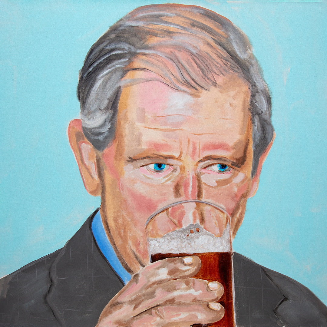 Charles Getting His Swerve On – Ashley Longshore