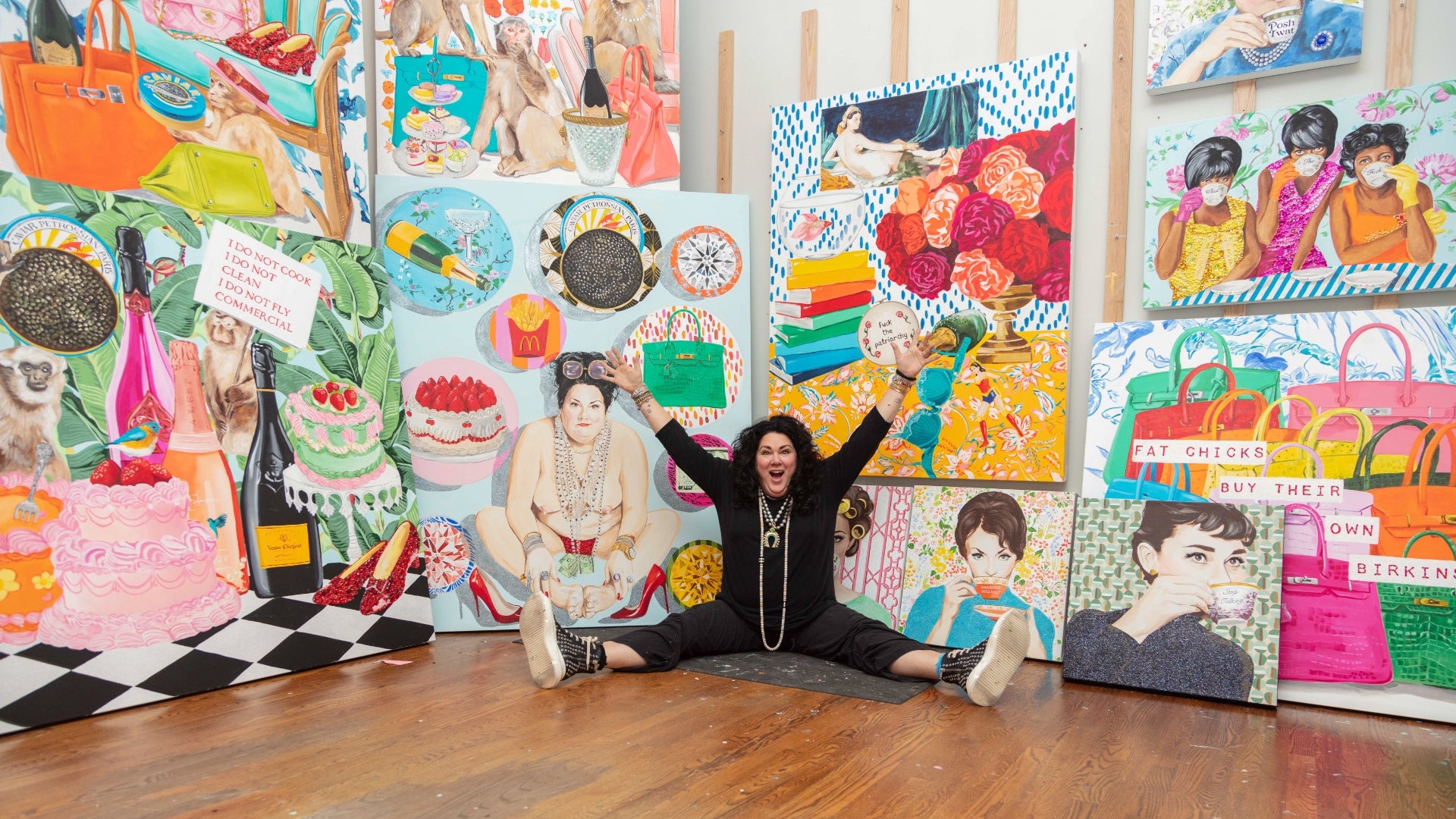 Ashley Longshore Studio Gallery